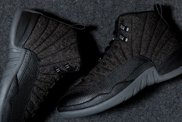 Air Jordan 12 Wool (Dark Grey) - Sneaker Freaker