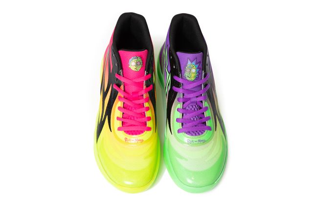 Explore Alternate Dimensions With LaMelo Ball’s Rick and Morty x PUMA ...