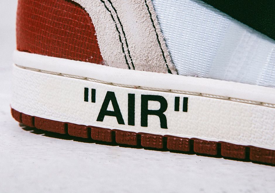 Revealed: New Images Offer Detailed Look At Off-White X Air Jordan 1 ...