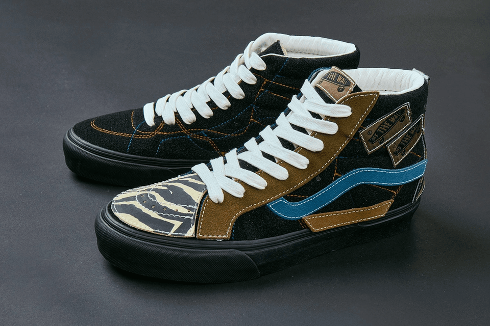DIY: Stick Your Own Patches on the Taka Hayashi x Vans Vault Sk8-Hi and ...