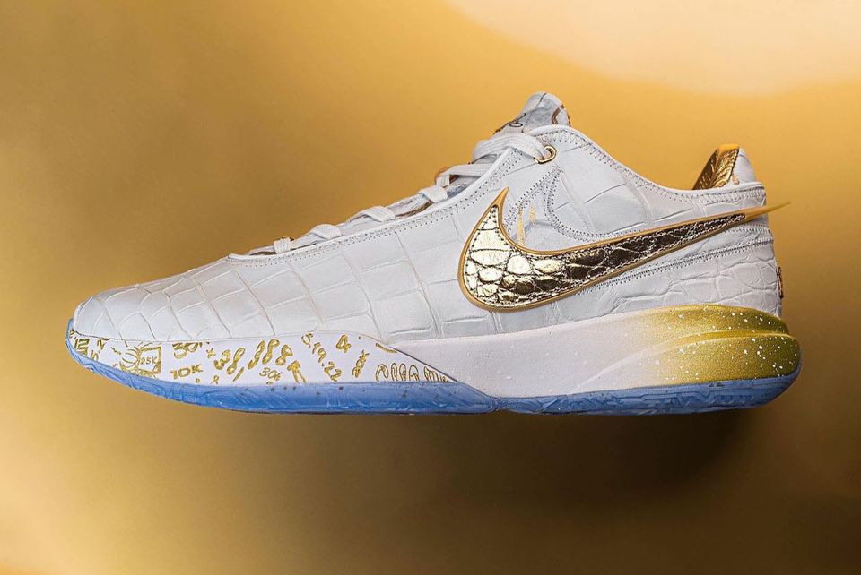 The Shoe Surgeon Marks LeBron James’ NBA Scoring Record With Nike ...