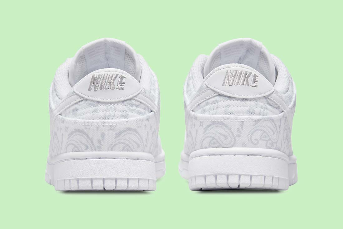 Spot the Mini Swooshes on This Nike Dunk Low 'Paisley' - Sneaker Freaker
