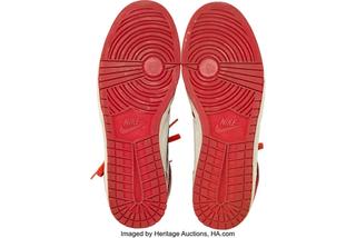 Michael Jordan’s Game-Worn Air Jordan 1s with Dunk Soles from 1986 Up ...