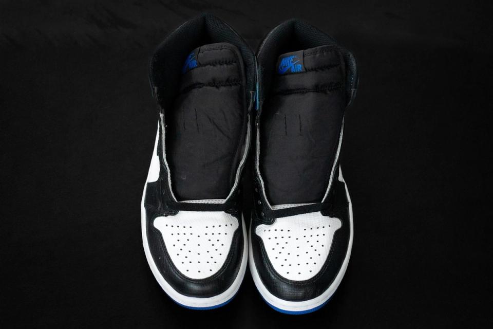 This Fragment Design x Air Jordan 1 Sample is Made With Louis Vuitton ...