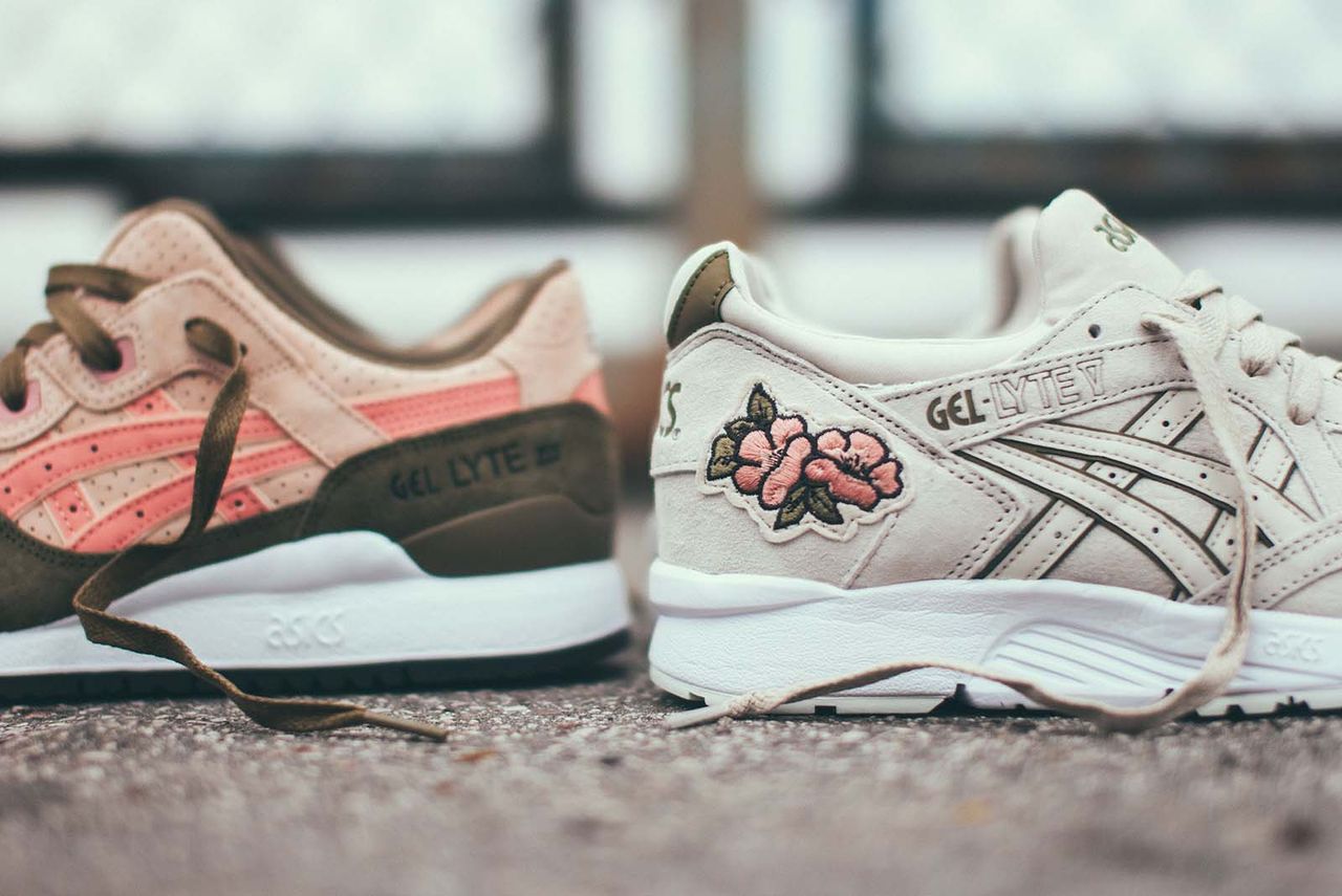 The ASICS 'Ikebana' Pack Brings the Flower Power - Sneaker Freaker
