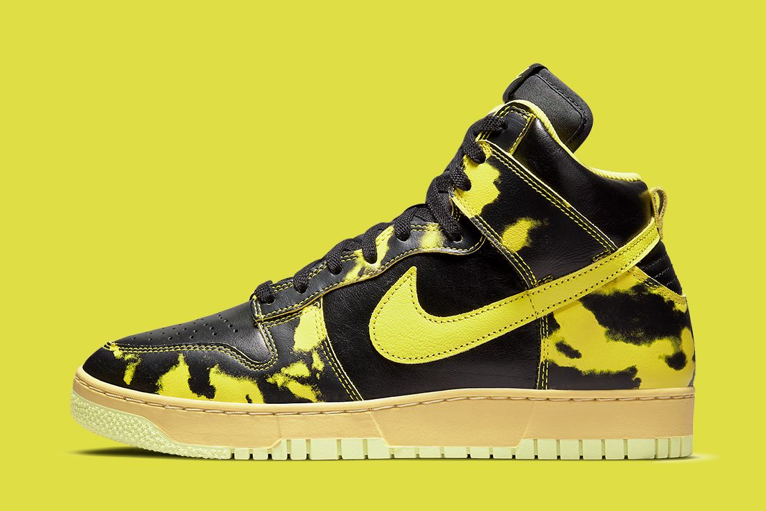 Where to Buy the Nike Dunk High 1985 'Acid Wash Yellow' and 'Acid Wash ...