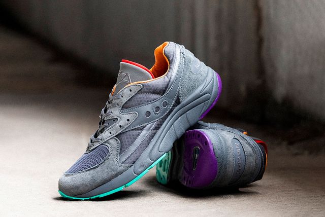 The Raised By Wolves x Saucony Aya ‘Asphalt Jungle’ is Rock Solid ...