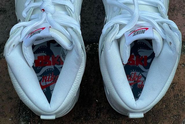 Release Details: Oski x Nike SB Dunk High ‘Great White Shark’ - Sneaker ...