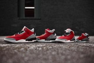 The Air Jordan 3 'Red Cement' Fires Up in Family Sizes at JD Sports ...