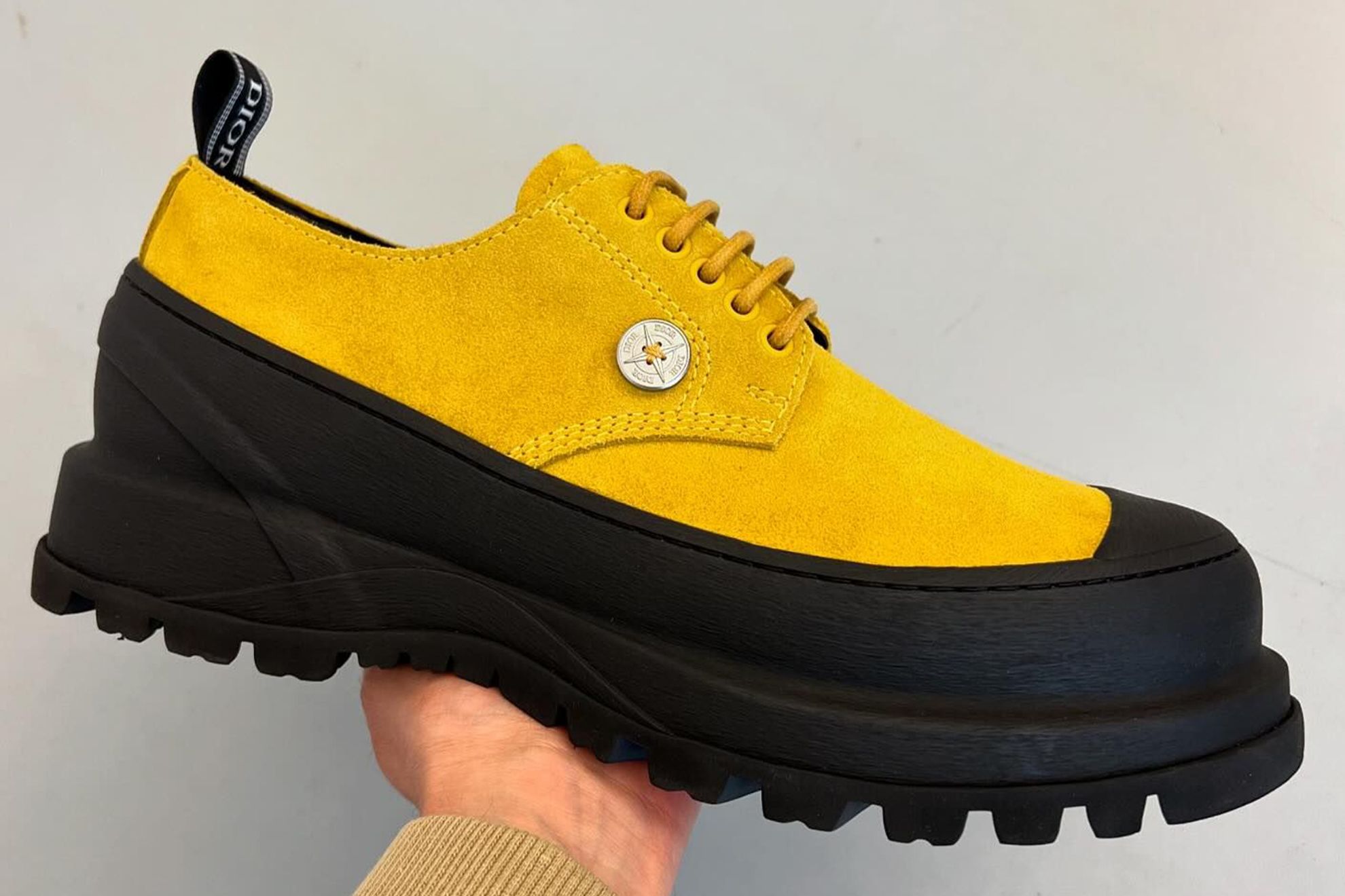 Thibo Denis Shares a Look at Stone Island x Dior Colab Footwear - Releases