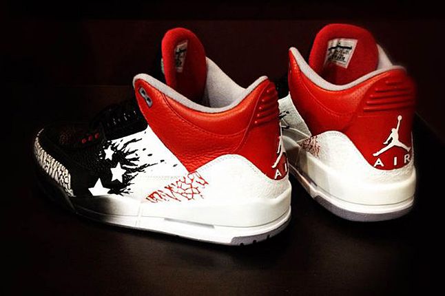 Mache Air Jordan 3 'wings' (Custom) - Sneaker Freaker