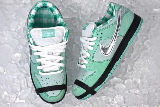 Tagz Footwear Mines the Custom ‘Diamond Lobster’ Nike SB Dunk Low ...