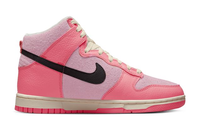A Pink Nike Dunk High Joins the 'Hoops' Collection - Sneaker Freaker