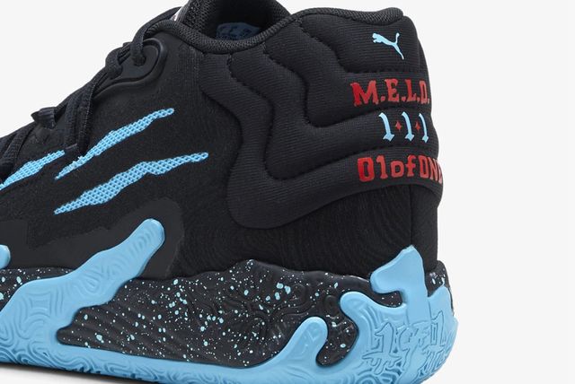 Final Swarm: LaMelo Ball's PUMA MB.03 'Blue Hive' is a 2023 Buzzer ...