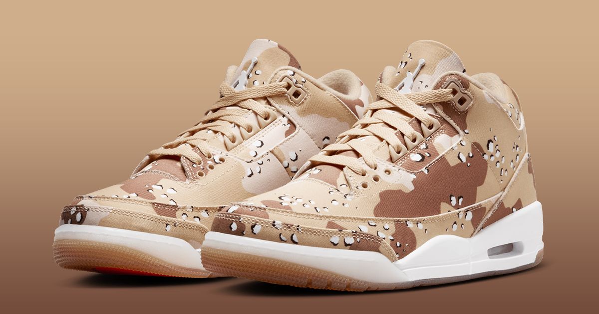 The WNBA Are Blessed With an Air Jordan 3 ‘Desert Camo’ - Releases