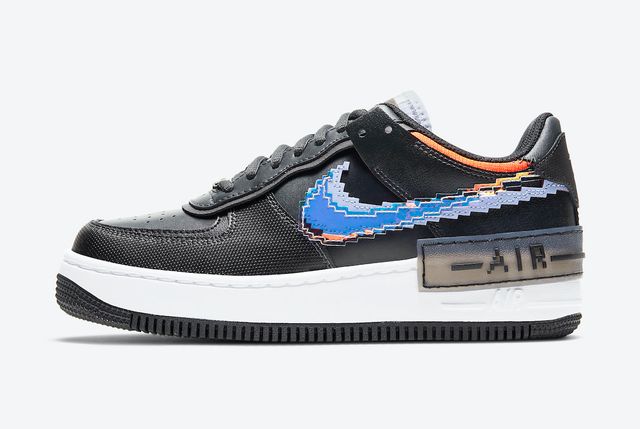The Nike Air Force 1 Shadow Gets a Pixilated Swoosh - Sneaker Freaker