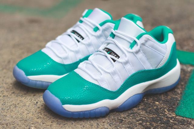 Air Jordan 11 Low Gs (Turbo Green) - Sneaker Freaker