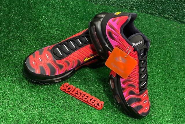 Leaked: Supreme x Nike Air Max Plus TN 'University Red' - Sneaker Freaker