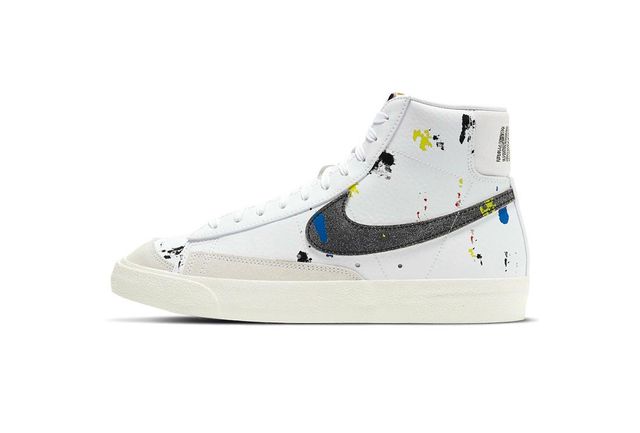 Nike Splash Paint on the Blazer Mid ’77 - Sneaker Freaker