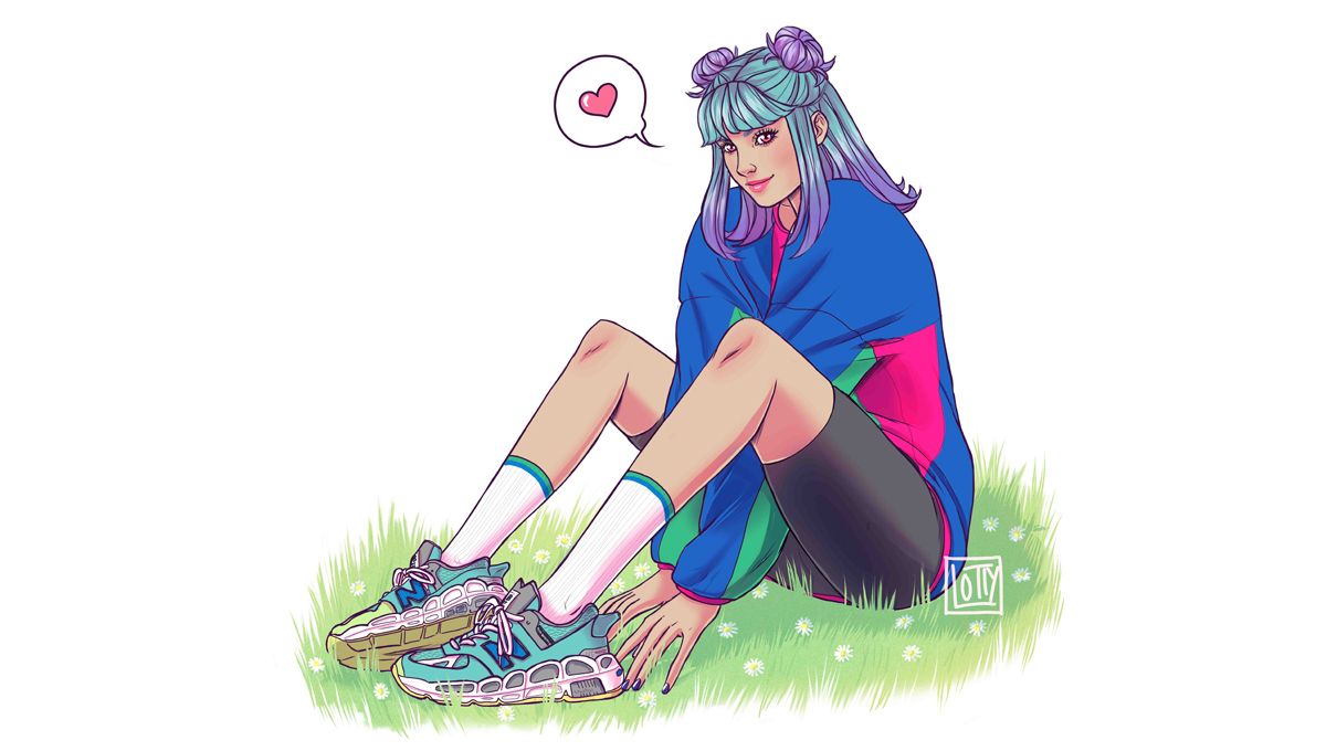 Artist LOTTY Is Creating Empowered Characters With Epic Sneaker Game ...