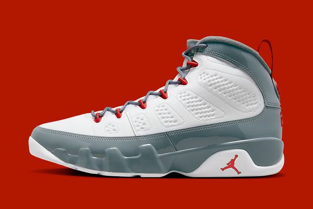 Official Images and Release date! Air Jordan 9 ‘Fire Red’ - Sneaker Freaker