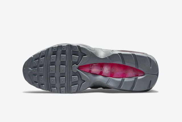 Get Ahead with the Nike Air Max 95 in Grey and Red - Sneaker Freaker