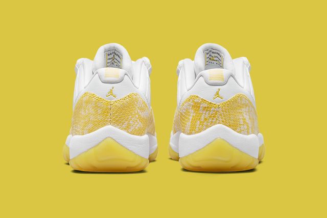 Where to Buy the Air Jordan 11 Low ‘Yellow Snakeskin’ - Sneaker Freaker