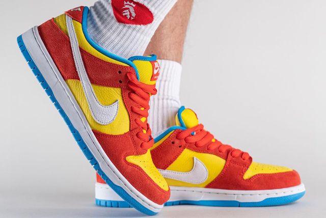 On-Foot with the Nike SB Dunk Low ‘Bart Simpson’ - Sneaker Freaker