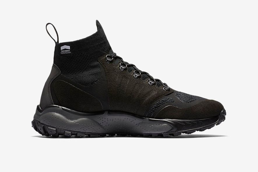 Nike Air Zoom Talaria Flyknit Mid (Triple Black) - Releases