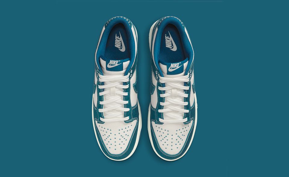 The Nike Dunk Low ‘Industrial Blue’ Digs Denim - Sneaker Freaker