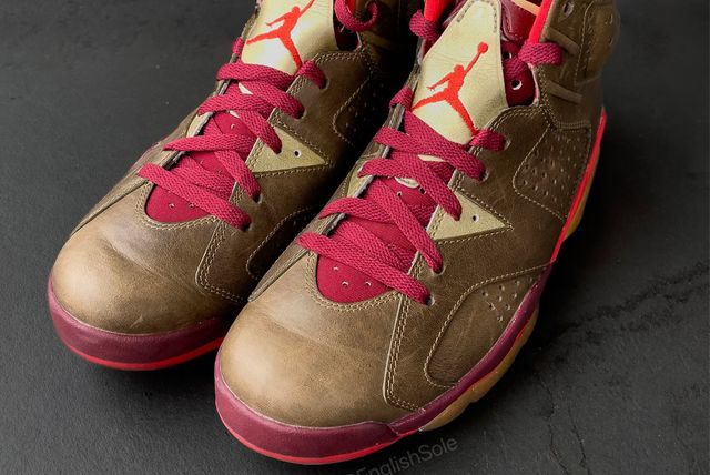 Puff on This Air Jordan 6 ‘Cigar’ Alternate Sample - Sneaker Freaker