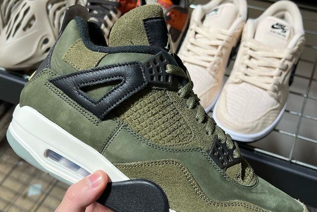 Where to Buy the Air Jordan 4 Craft ‘Medium Olive’ - Sneaker Freaker