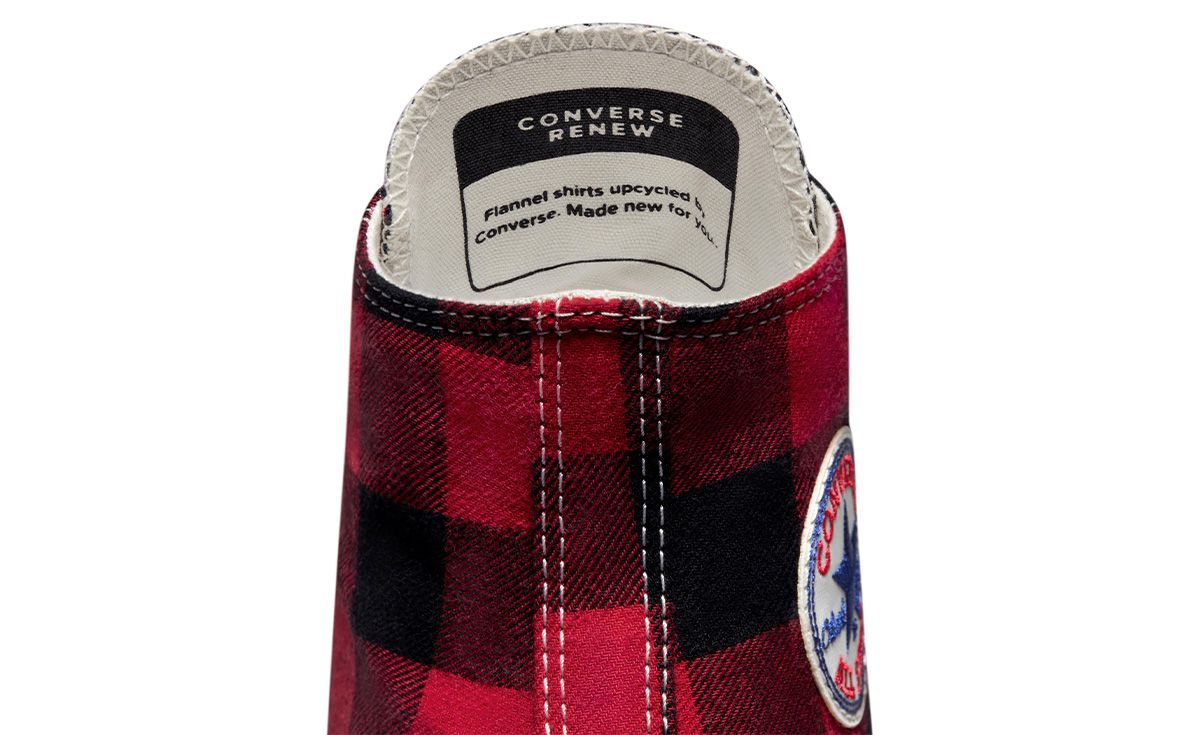 Converse Uses Upcycled Flannel on the Chuck 70 - Sneaker Freaker