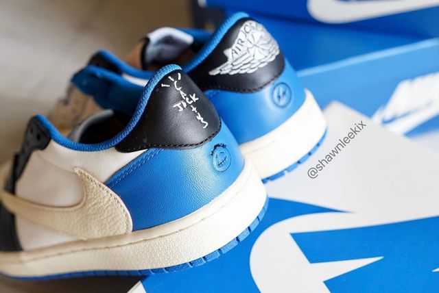 Closer Look at the Travis Scott x Fragment Design x Air Jordan 1 Low ...
