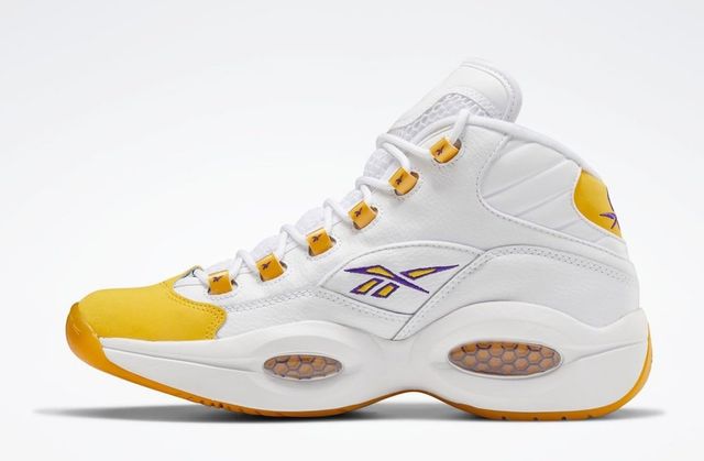 Reebok Re-Up the Question Mid ‘Yellow Toe’ - Sneaker Freaker