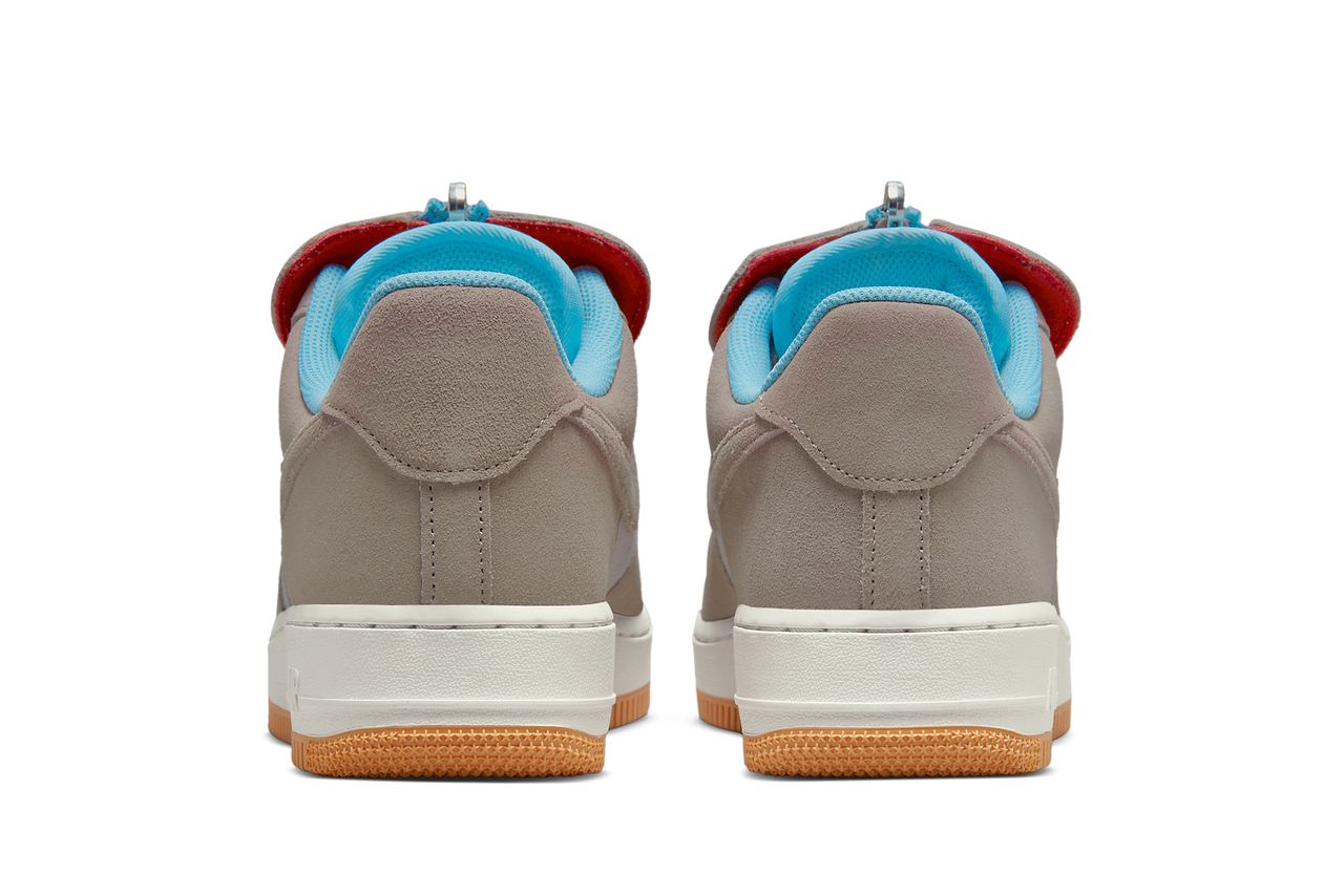 This Nike Air Force 1 Low Features Reversible Lace Shrouds - Sneaker ...