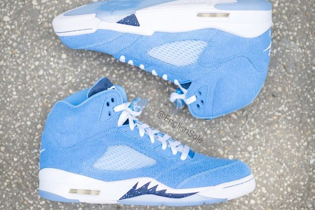 Another Look at UNC’s Air Jordan 5 PE - Sneaker Freaker