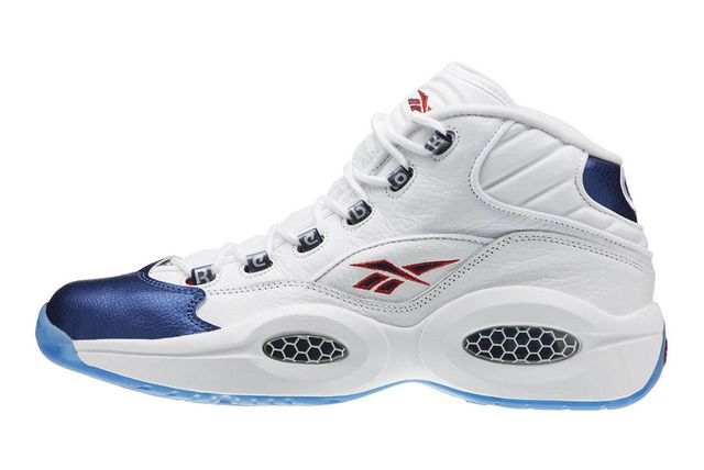 Reebok Question Mid (Blue Toe) - Sneaker Freaker