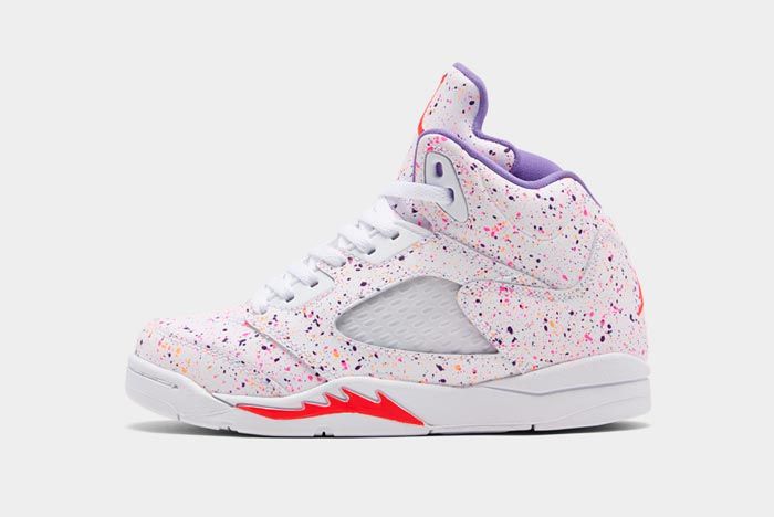 The Air Jordan 5 Cops a Colourful Splattering for Easter - Sneaker Freaker