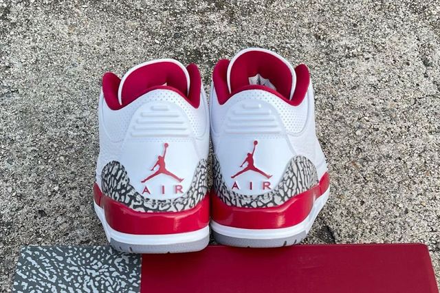 Release Date & Info: Air Jordan 3 'Cardinal Red' CT8532-126 - Sneaker ...