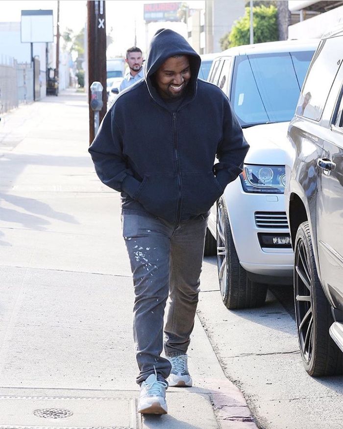 Kanye Hits LA In New Yeezy Wave Runner - Releases