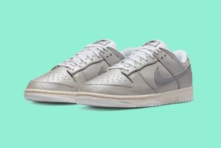 The Nike Dunk Low is Slick in ‘Metallic Silver’ - Sneaker Freaker