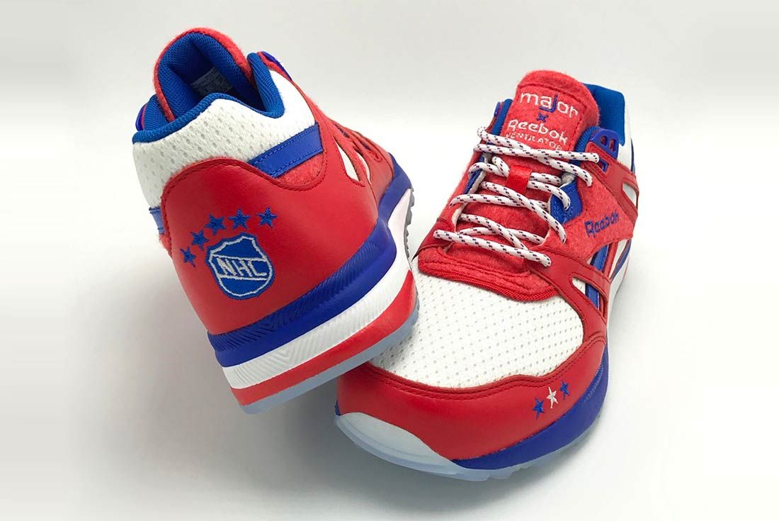 Major Dc X Reebok Ventilator (Washington Capitals) - Sneaker Freaker
