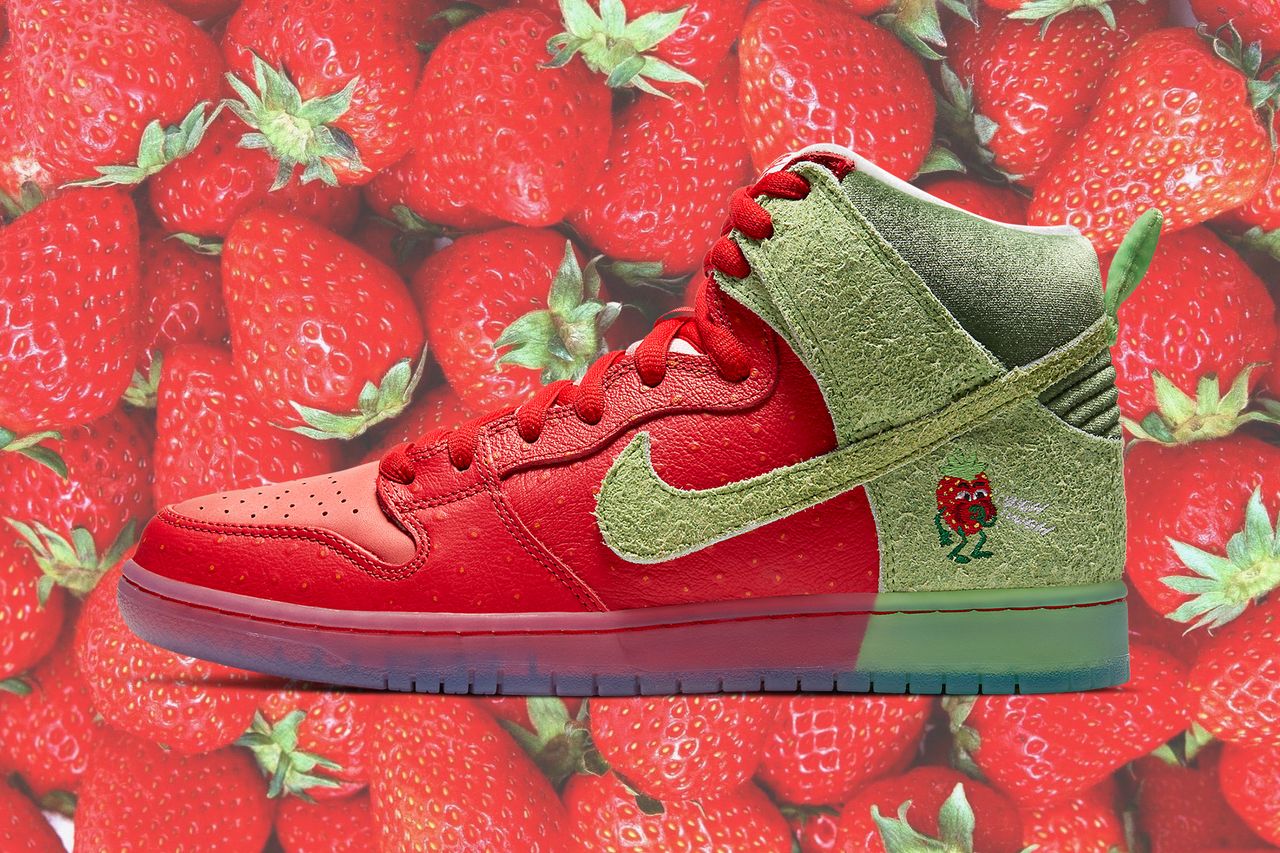 The Nike SB Dunk High 'Strawberry Cough' Finally Has a New Release Date ...