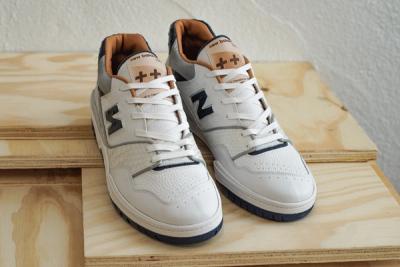 JBF Crafts New Balance 550 with Genuine Python and Ostrich Leather ...