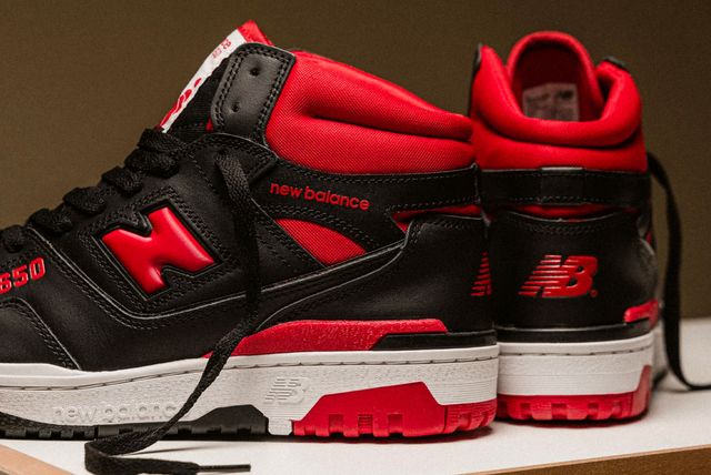 Tread in the Black and Red New Balance 650 - Sneaker Freaker