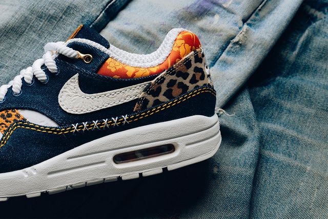 You Can Call This Nike Air Max 1 the ‘Denim Leopard’ - Sneaker Freaker