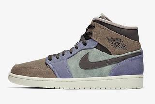 Air Jordan 1 Mid Looks Super in Suede - Sneaker Freaker