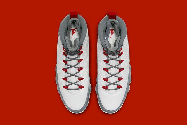 Official Images and Release date! Air Jordan 9 ‘Fire Red’ - Sneaker Freaker
