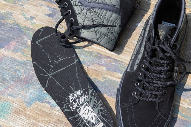 Get Caught in the Web of Ben Kadow’s New Vans Sk8-Hi - Sneaker Freaker